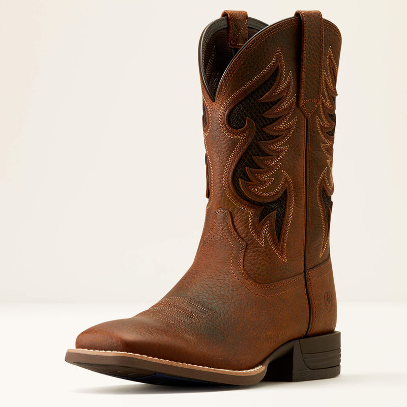 Cowpuncher VentTEK Cowboy Boot - Oiled Rowdy Brown – Dallas Wayne Boot ...