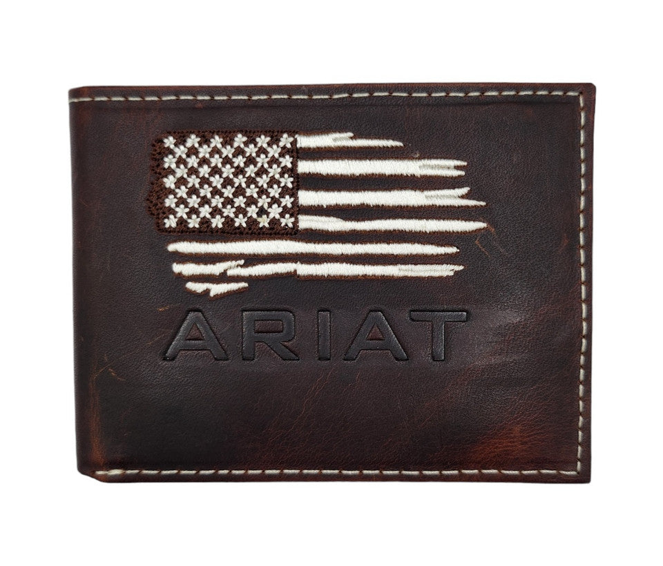 Bifold Distressed American Flag Wallet – Dallas Wayne Boot Company