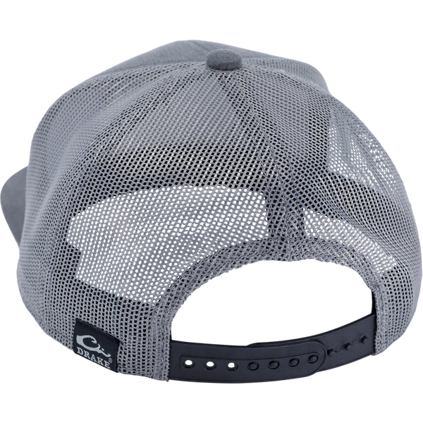 Dog Patch Mesh Back Cap - Dark Grey