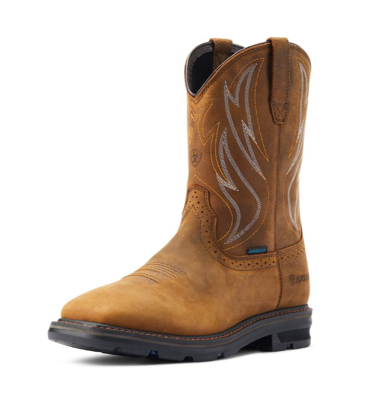 Men's Sierra Shock Shield Waterproof Steel Toe Boot | Dallas Wayne Boot ...