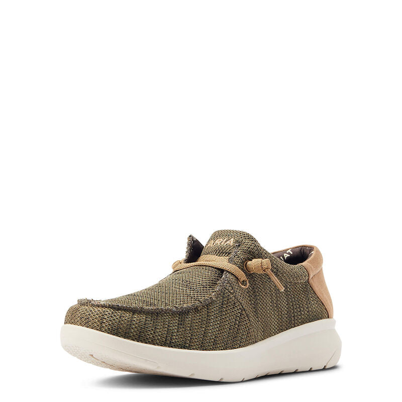 Hilo Stretch Lace - Olive | Dallas Wayne Boot Company