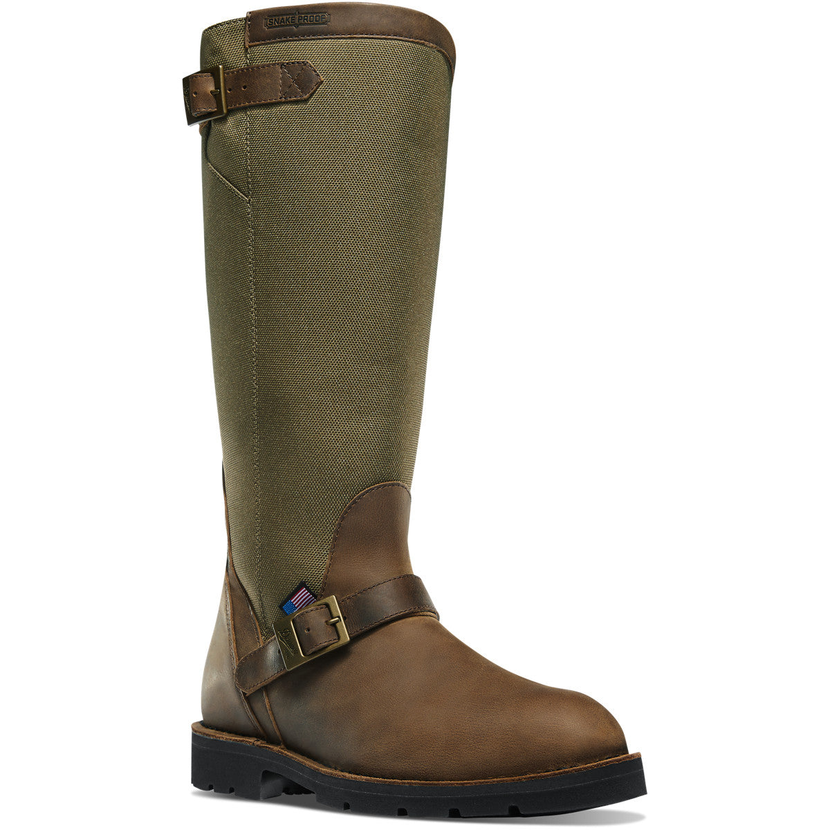 Danner San Angelo Snake Boot 17" Brown | Dallas Wayne Boot Company